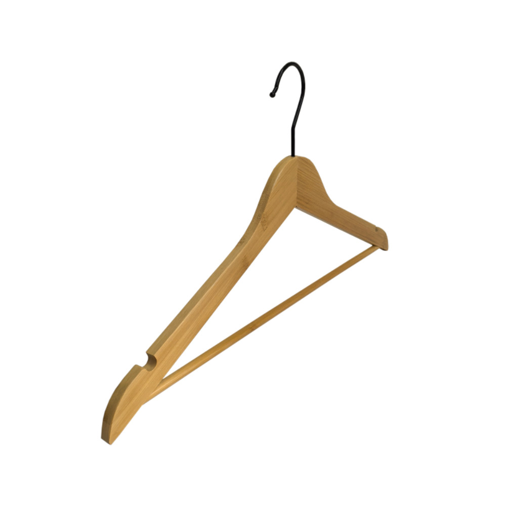 Williamsware Slimline Bamboo Clothes Hangers - 10 Pack | Howards ...