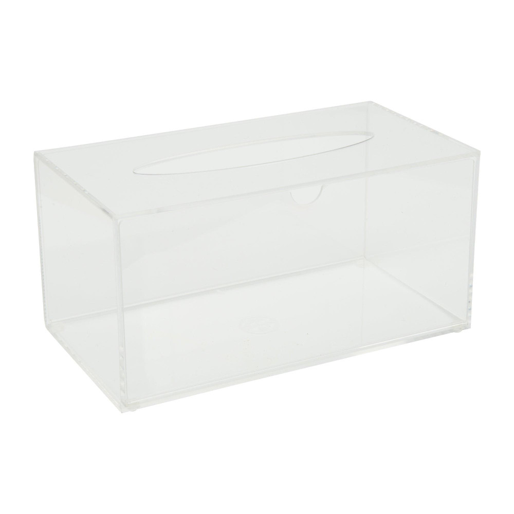 Acrylic Tissue Box Holder | Howards Storage World