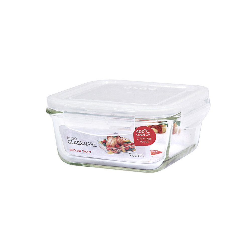 Algo Clear Pantry Container with Wheels - Slim | Howards Storage World