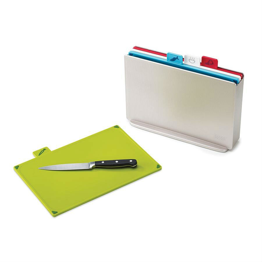 Joseph Joseph Folio 4 Piece Large Chopping Board Set - Multicolour ...