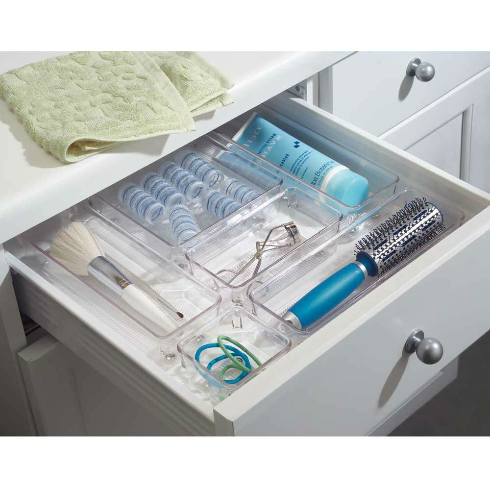 iDesign Linus Modular Drawer Organiser Rectangular - Shallow | Howards ...