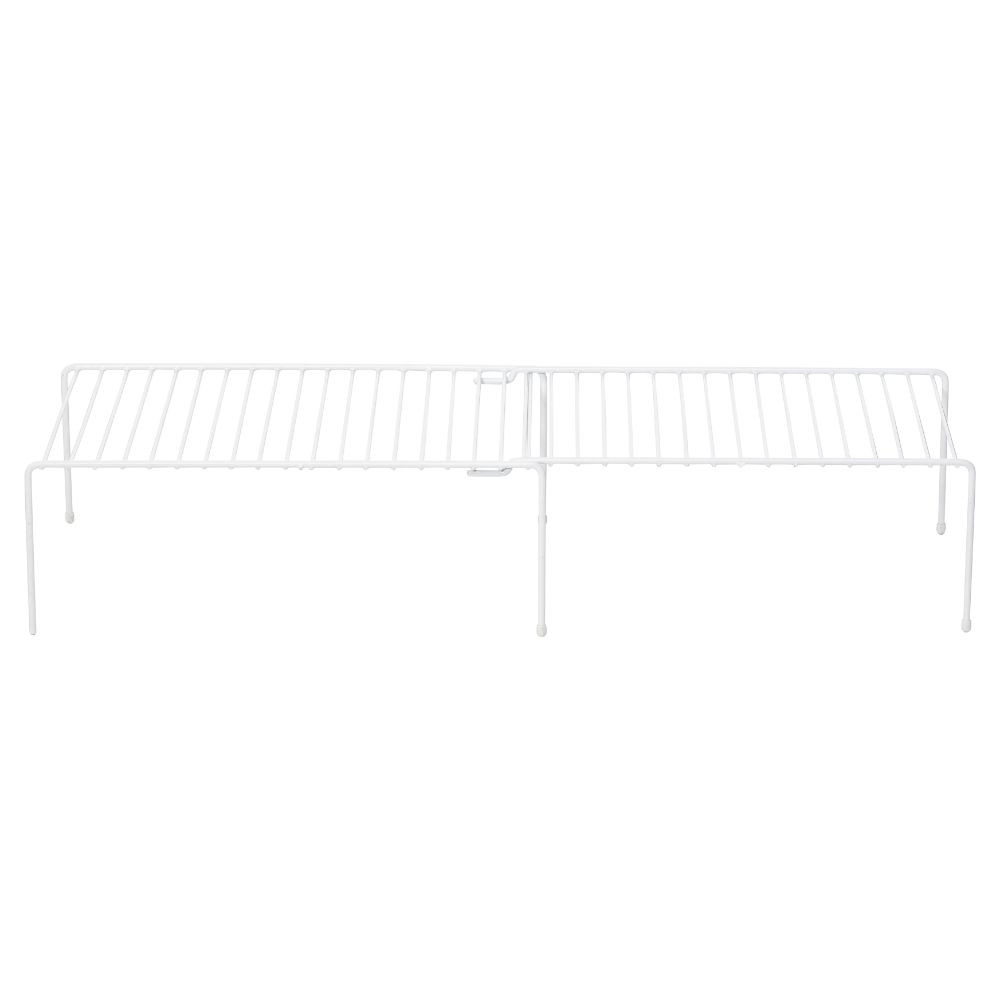 Howards Extendable Cabinet Shelf - White | Howards Storage World