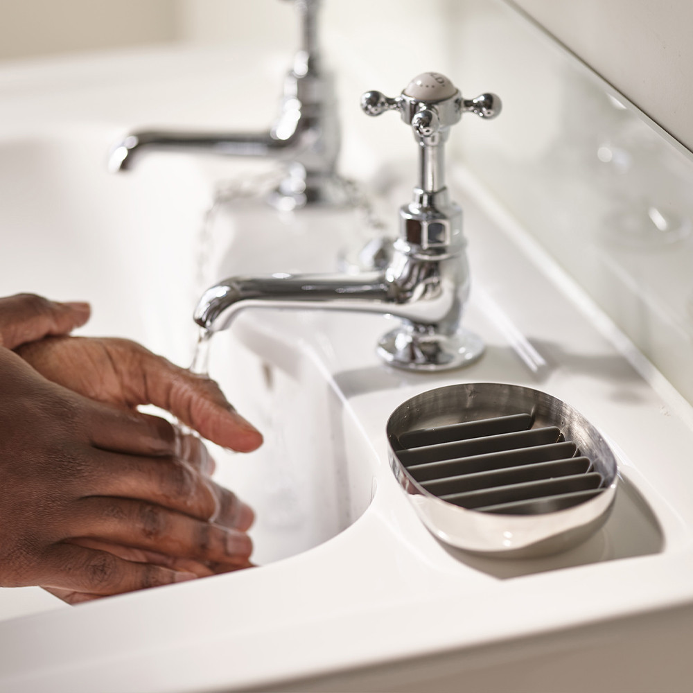 Joseph Joseph EasyStore Luxe Stainless Steel Soap Dish | Howards ...