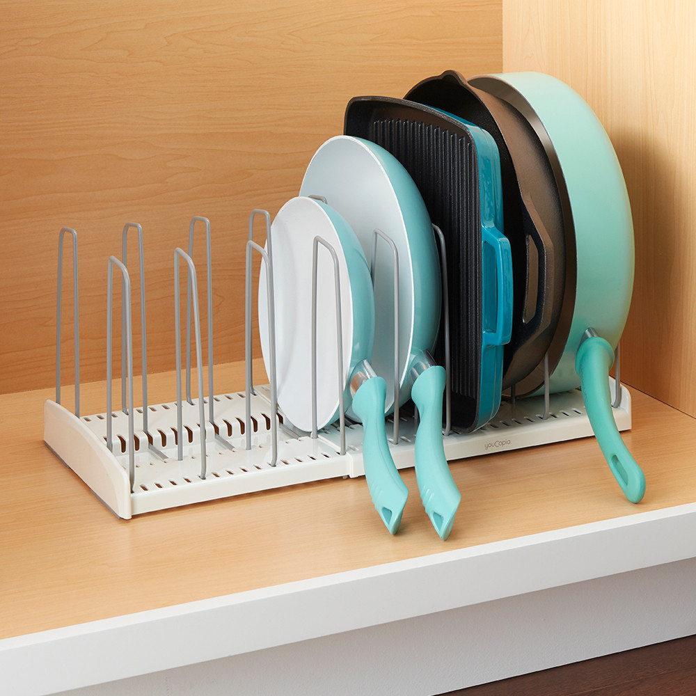 YouCopia StoreMore Expandable Pan & Lid Rack | Howards Storage World