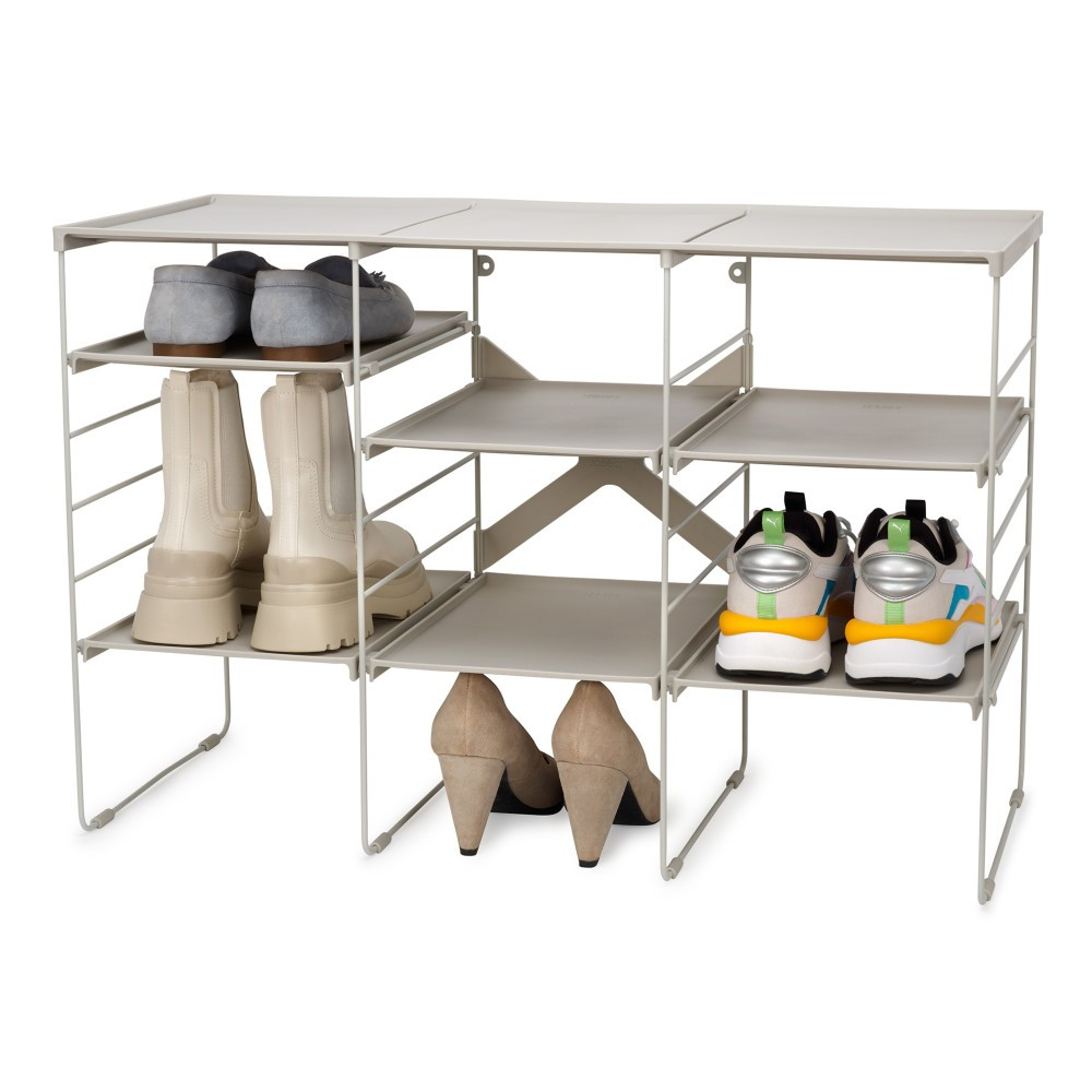 Joseph Joseph Level Adjustable Shoe Rack | Howards Storage World