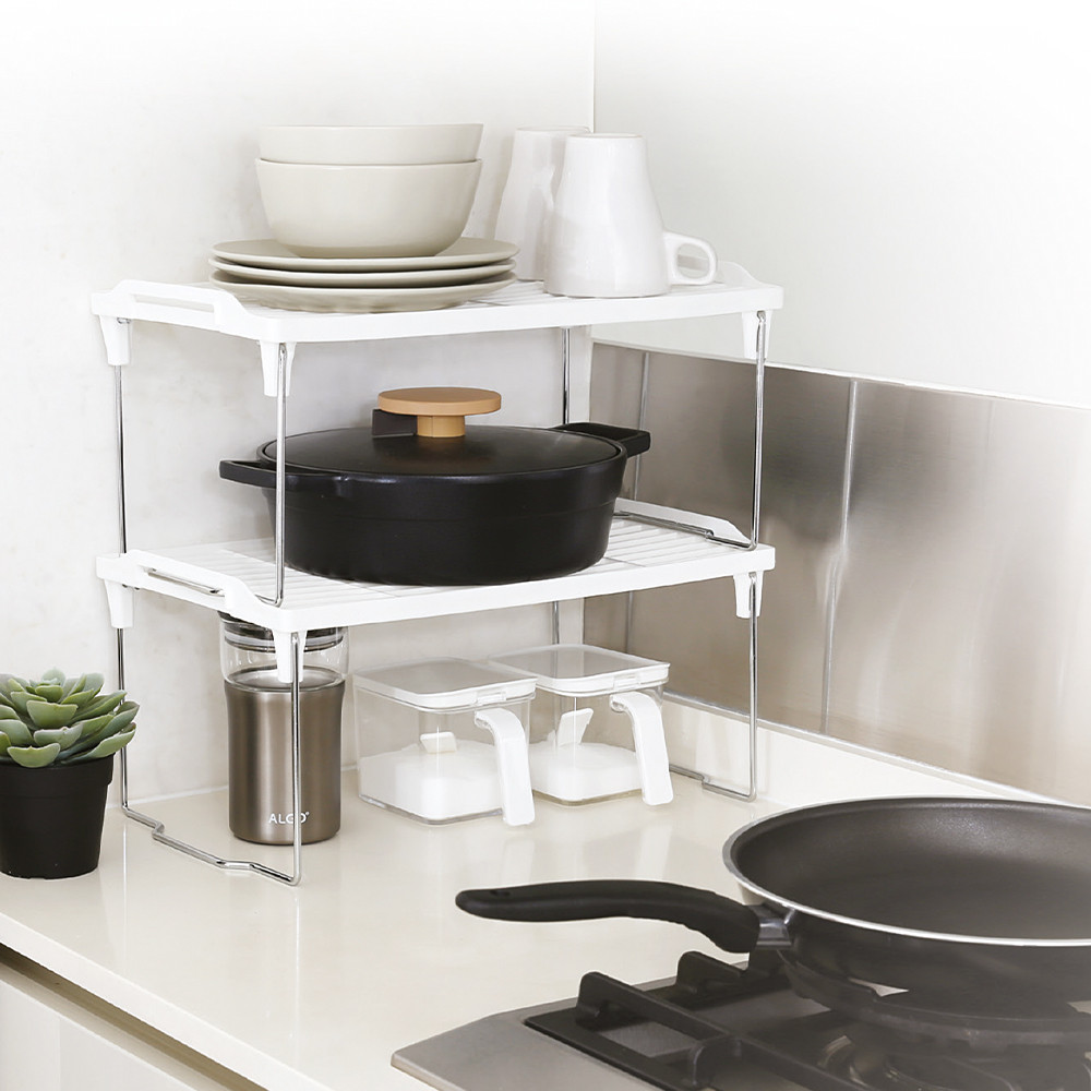 Algo Clear Pantry Container with Wheels - Slim | Howards Storage World