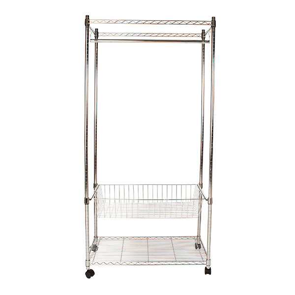 easy-build Wardrobe Kit With Canvas Cover | Howards Storage World