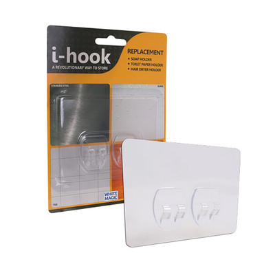White Magic i-Hook Replacement for Soap Holder | Howards Storage World