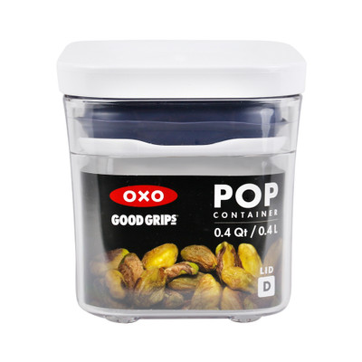 OXO POP 2.0 Container Slim Rectangular Mini 400ml | Howards Storage World
