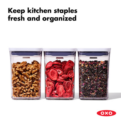 OXO POP 2.0 Pantry Container Set - 3 Pack | Howards Storage World