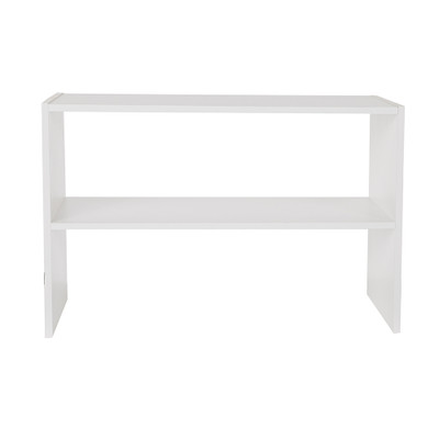 2 Shelf Storage Rack - White | Howards Storage World