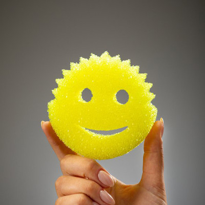 Scrub Daddy Original Scrubber & Sponge - Yellow | Howards Storage World