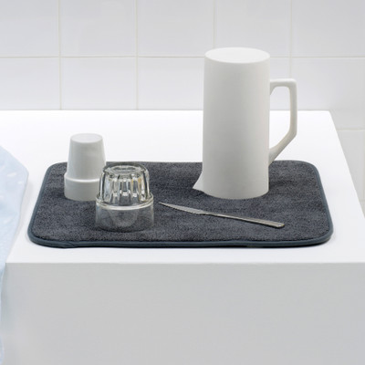 brabantia Sink Side Microfibre Dish Drying Mat | Howards Storage World