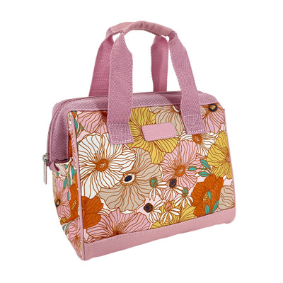 Sachi Insulated Lunch Bag - Retro Floral | Howards Storage World