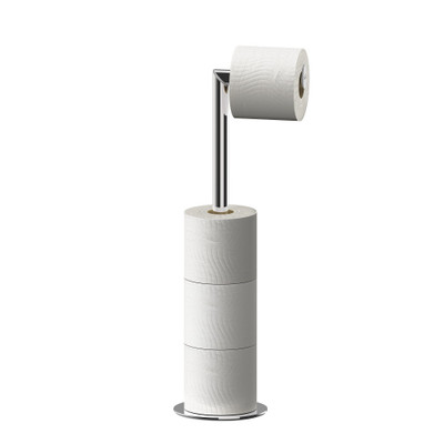 Joseph Joseph EasyStore Luxe Stainless 2-in-1 Toilet Roll Stand ...