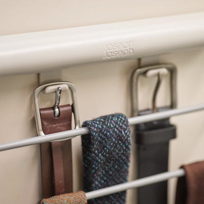 Joseph Joseph Orderly Belt, Tie & Scarf Rail | Howards Storage World