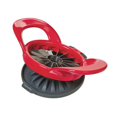 Progressive Prepworks Thin Apple Slicer - Red | Howards Storage World