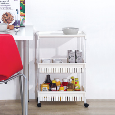 Algo 3 Tier Kitchen Storage Trolley | Howards Storage World