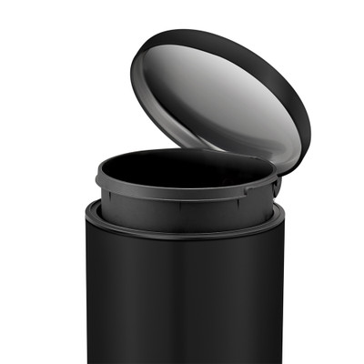 EKO Maggey Step Bin 20L - Black | Howards Storage World