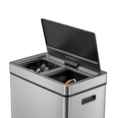 EKO Mirage Plus Sensor Recycling Bin 30L+30L | Howards Storage World