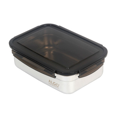 Algo Stainless Steel Rectangle Container - 1.3L | Howards Storage World