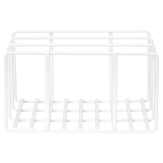 Howards Powder Coated Wire Stacking Rack - White - Howards Storage World