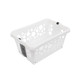 White Magic Laundry Basket with Legs | Howards Storage World