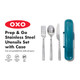 OXO Prep & Go Reusable Cutlery Set | Howards Storage World