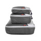 Globite Travel Packing Cubes 3 Pack - Grey | Howards Storage World