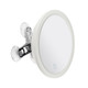 LED 10x Magnification Suction Mirror - White | Howards Storage World