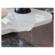 White Magic Sink Splash Guard - White | Howards Storage World