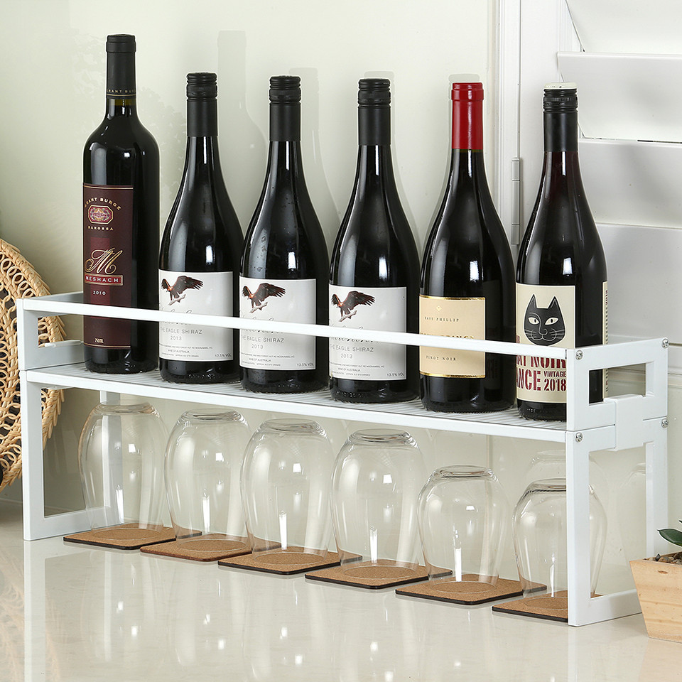 WilliamsWare Shallow Stackable Kitchen Shelf 70cm Wide - Black ...