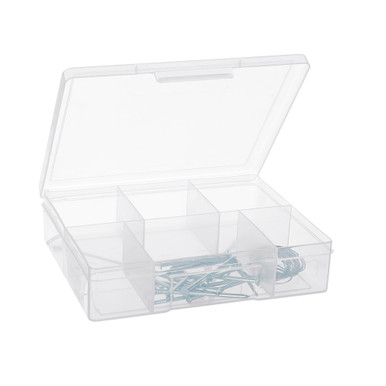 Fischer Medium 6 Compartment Storage Box | Howards Storage World