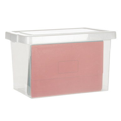 Howards Clear Suspension File Box | Howards Storage World
