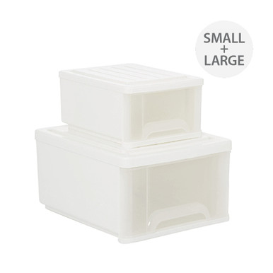 Howards Odeda Stackable Drawers - Set of Two | Howards Storage World