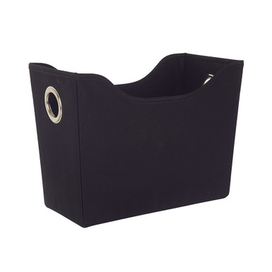 Howards Black Storage Tote - Slim | Howards Storage World