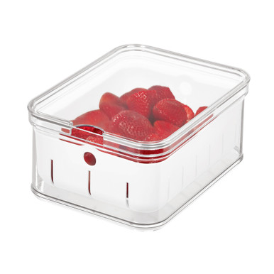 iDesign Crisp Fridge Berry Container | Howards Storage World