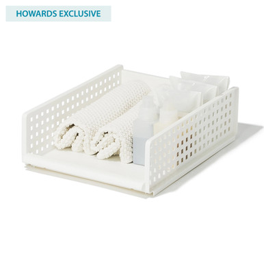 Like-it Uni-Com Stacking Basket - Wide Shallow | Howards Storage World