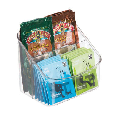 iDesign Linus 2 Compartment Packet Organiser | Howards Storage World