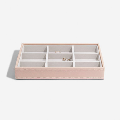 Stackers Classic Statement Earring Jewellery Box Layer - Blush ...