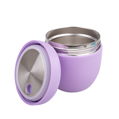 Oasis Stainless Steel Insulated Food Pod 470ml - Lavender | Howards ...