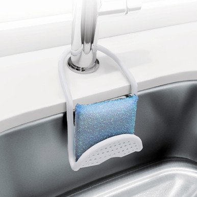 White Magic Adjustable Sink Caddy - White | Howards Storage World