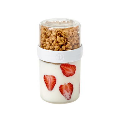 iDesign Fresh Stack n Snack Food Container - Medium | Howards Storage World
