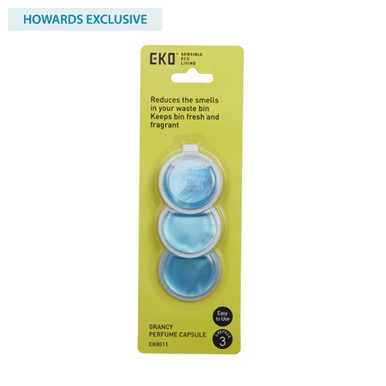 EKO Bin Lid Perfume Capsules 3 Pack - Blue Ocean Fresh Scent | Howards ...