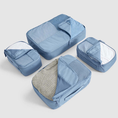 Globite Voyager Travel Packing Cube 4 Pack - Horizon Sky Blue | Howards ...