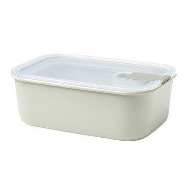 Mepal EasyClip Food Storage Container 1L - White | Howards Storage World