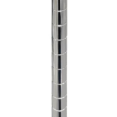 Easy-build Pole 60cm - Silver | Howards Storage World
