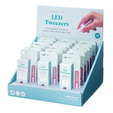 IS Gift Light Up LED Tweezers | Howards Storage World