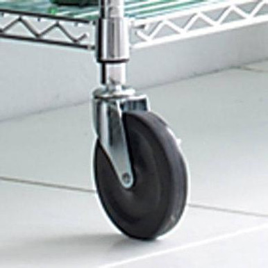 Easy-build 4 Castor Wheels-Industrial Set Of 4 | Howards Storage World