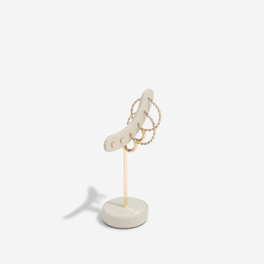 Stackers Earring Stand - Oatmeal/Linen | Howards Storage World